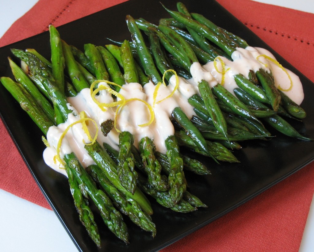 Roasted Vegetables with Angostura® Mayonnaise Drizzle
